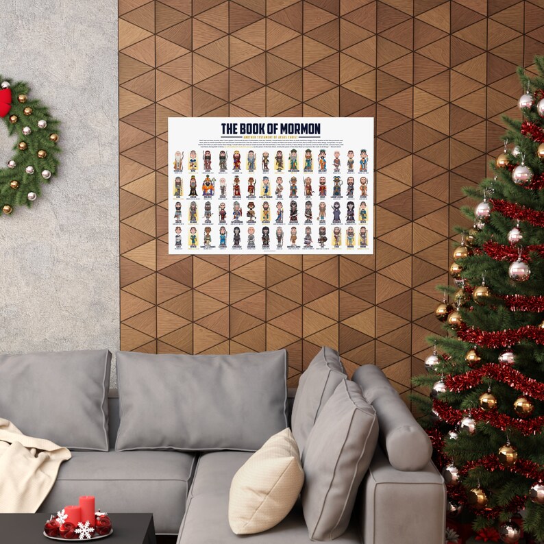 Book of Mormon Heroes Poster: LDS Scripture Art, 24x36 - Etsy