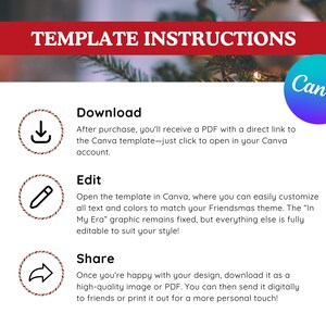 Friendsmas Party Invitation, Editable Friendsmas Invitation, Friends ...