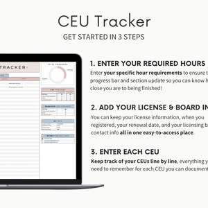Clinical Hours Tracker Template Google Sheets, Clinical Hours Log ...
