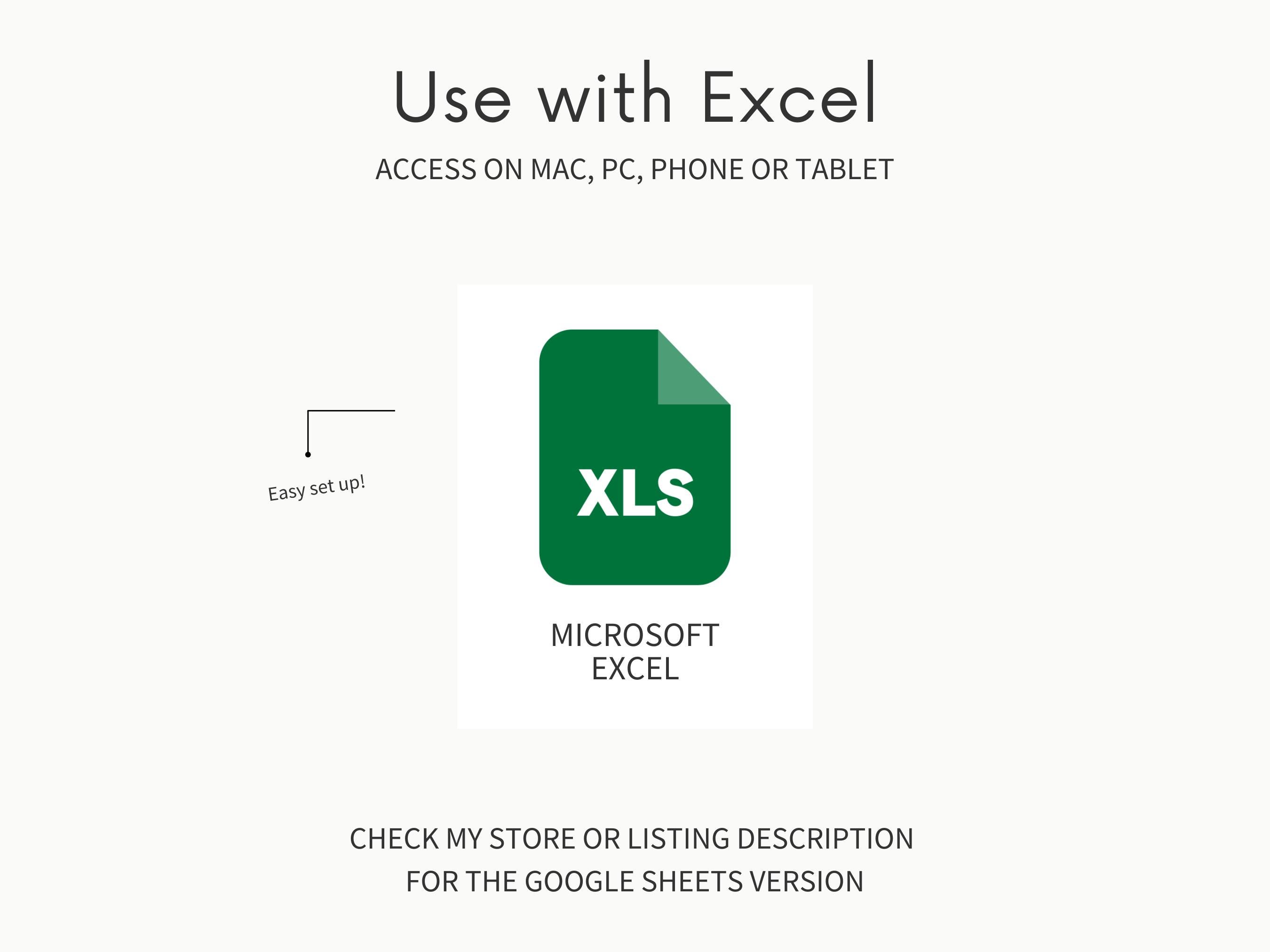 CEU Excel Tracker Template: Continuing Education Log (digital Download ...