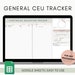 CEU Tracker Template Google Sheets, Continuing Education Tracker ...