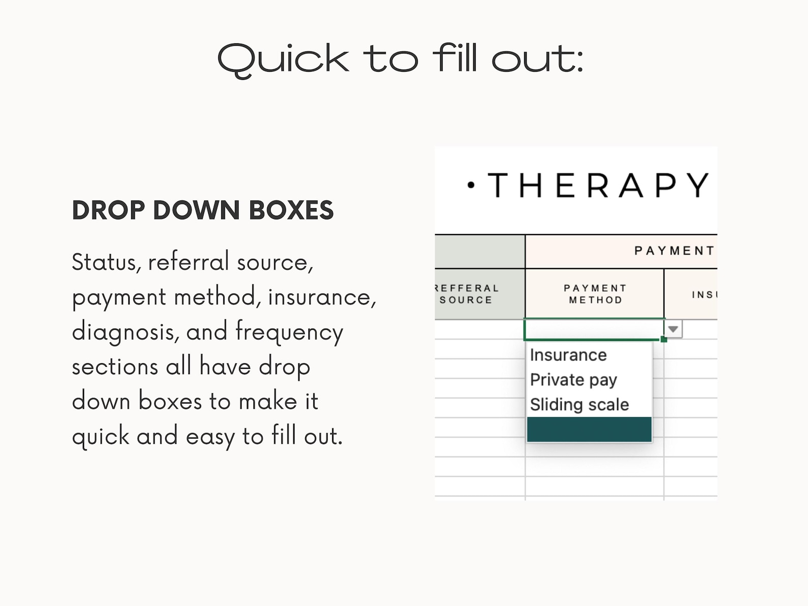 Therapist Client Tracker Excel Template: Caseload Tracker (digital ...