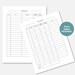 Clinical Hours Tracker Template, Clinical Hours Log, Continuing ...