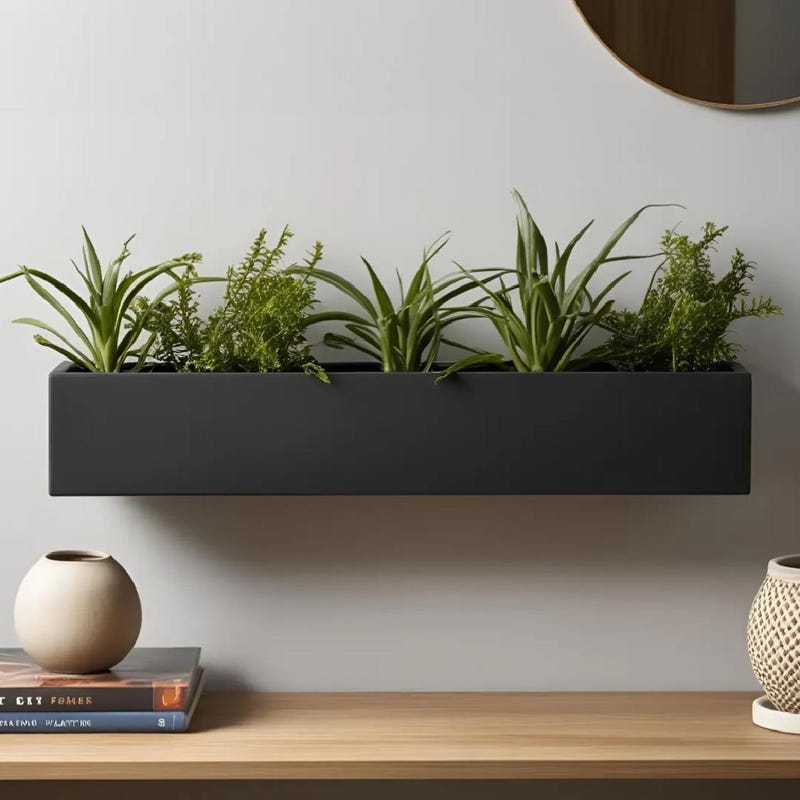 Modern Large Rectangular Planter Box - Etsy Canada