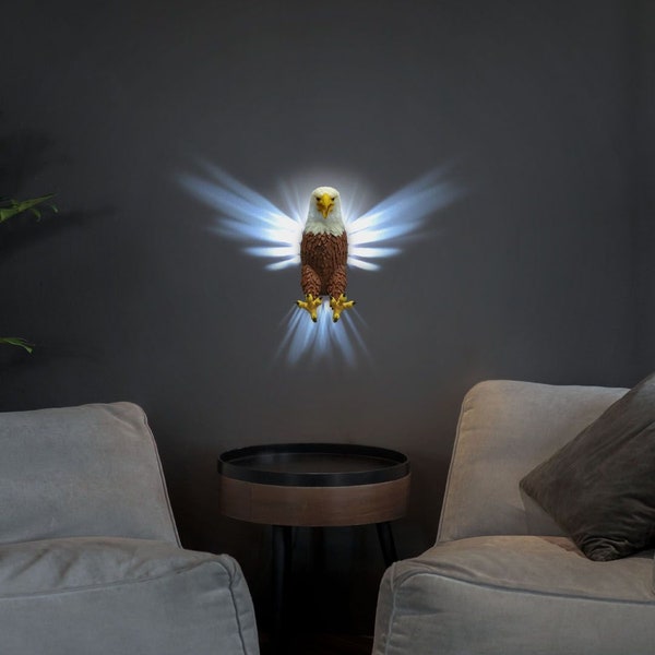 Bald Eagle Wall Light - Etsy