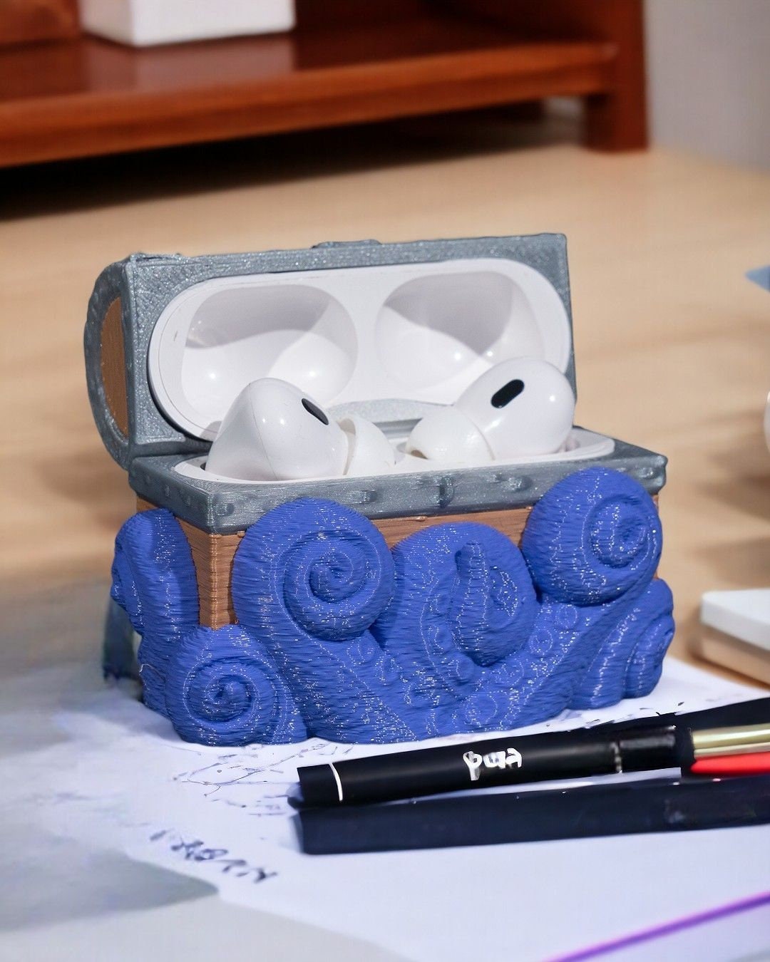 Octo-pop Chest AirPod Case A Fun and Unique Way to Protect Your Pods - Etsy
