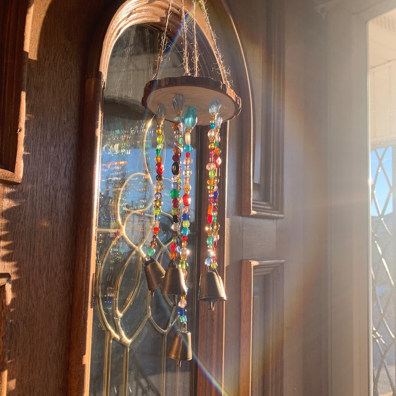 Beaded Boho Wind Chimes - Etsy