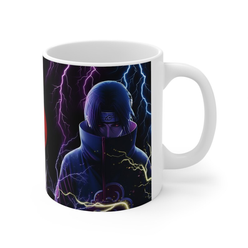 Sasuke and Itachi Uchiha Ceramic Mug, Anime, Manga, Naruto Cup, Coffee ...