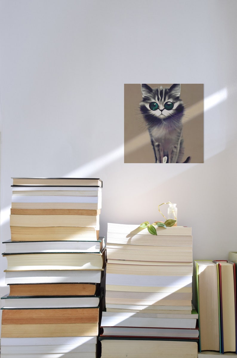 Snob Cat Self-righteous Prig Cat Wall & Home Decor for Cat Lovers ...