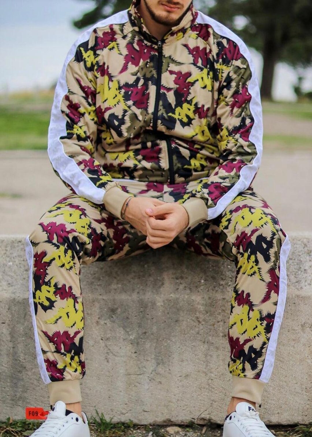Kappa Retro Vintage Camouflage Military Tracksuit Size L - Etsy