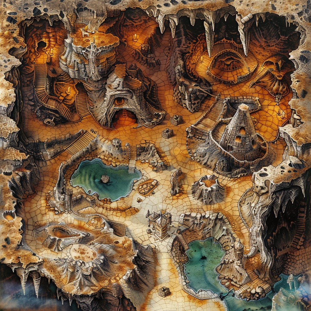 170+ Fantasy Themed RPG Maps Bundle, Dungeons and Dragons, RPG ...