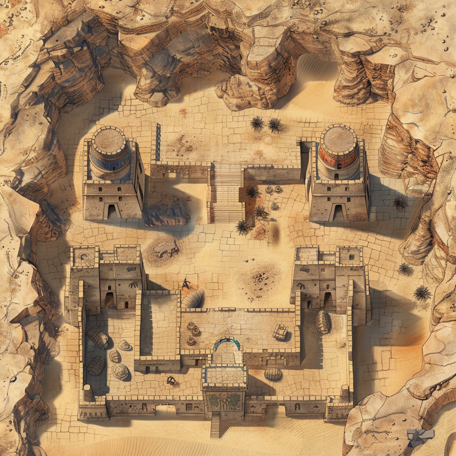 150+ Egypt RPG Maps Bundle, Dungeons and Dragons, RPG, Iso, High Detail ...