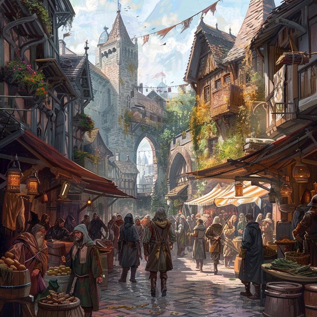 150 Various Fantasy RPG Scenes Bundle, Dungeons and Dragons, RPG, DM ...