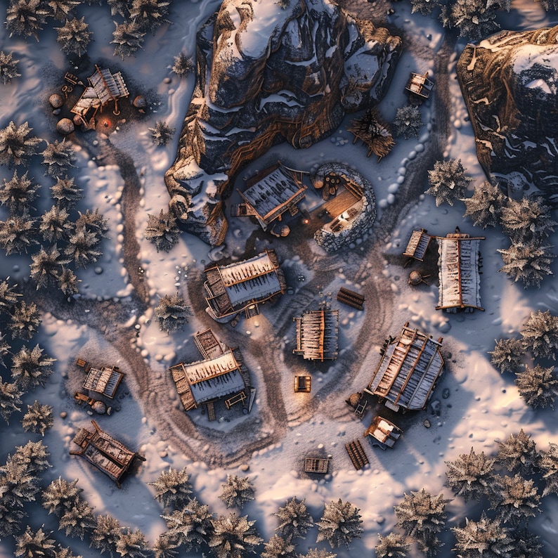 180 Viking RPG Maps Bundle, Dungeons and Dragons, RPG, Iso, High Detail Bundle, Varied Terrains ...