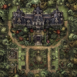 120+ Dark Victorian Battle Maps Bundle, Dungeons and Dragons, RPG, Iso ...