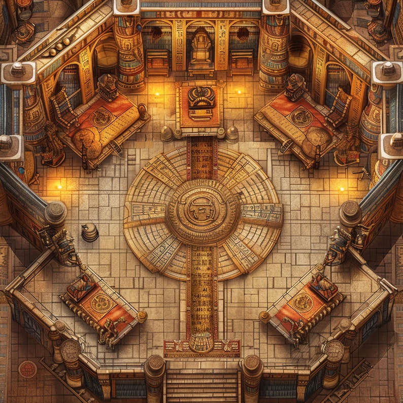 150 Egypt RPG Maps Bundle, Dungeons and Dragons, RPG, Iso, High Detail ...