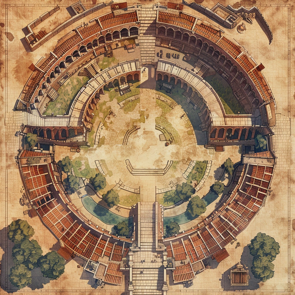 150+ Roman Empire RPG Maps Bundle, Dungeons and Dragons, RPG, Iso, High ...