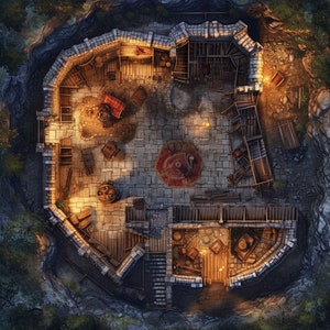 100+ Medieval RPG Maps Bundle, Dungeons and Dragons, RPG, Iso, High ...