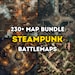 230+ Steampunk RPG Maps Bundle, Dungeons and Dragons, RPG, Iso, High ...