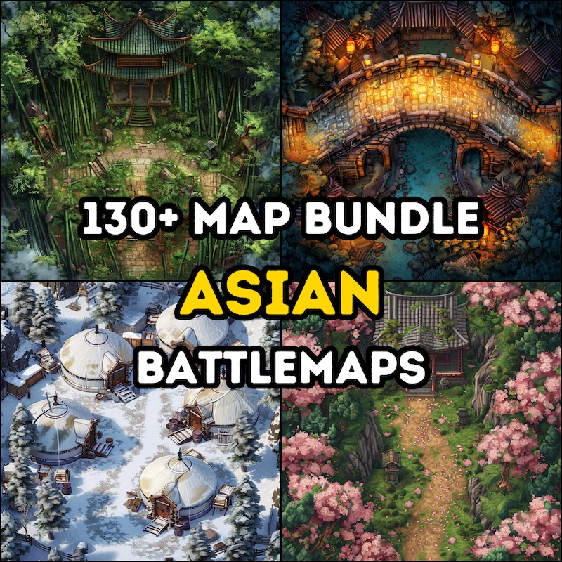 Japanese Terrain Rpg - Etsy