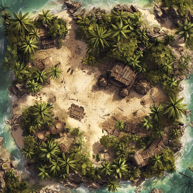 120 Pirate RPG Maps Bundle, Dungeons and Dragons, RPG, Iso, High Detail ...