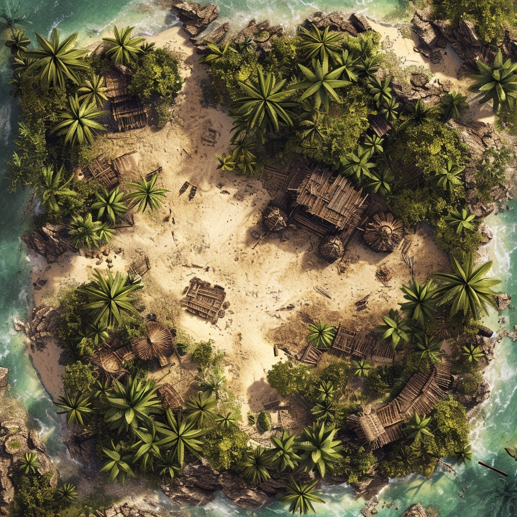120 Pirate RPG Maps Bundle, Dungeons and Dragons, RPG, Iso, High Detail ...