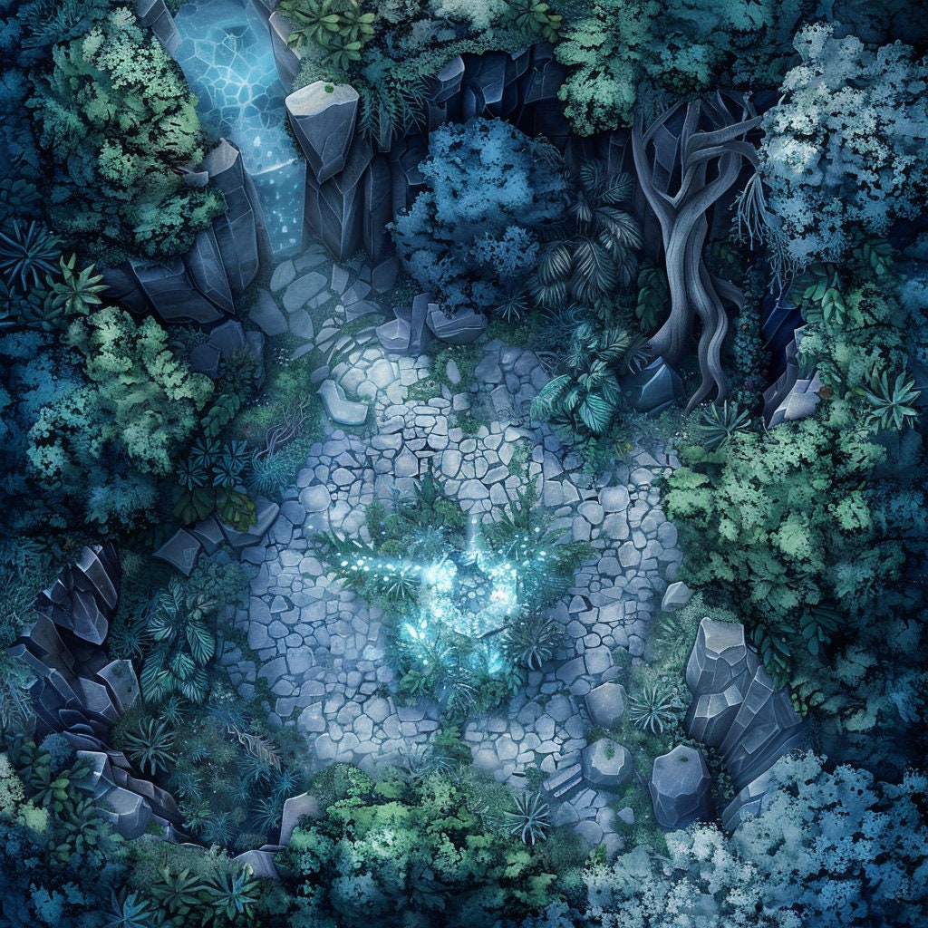 110+ Alien Planets Battle Maps Bundle, Dungeons and Dragons, RPG, Iso ...