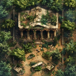 160+ Ancient Greece Themed RPG Maps Bundle, Dungeons and Dragons, RPG ...