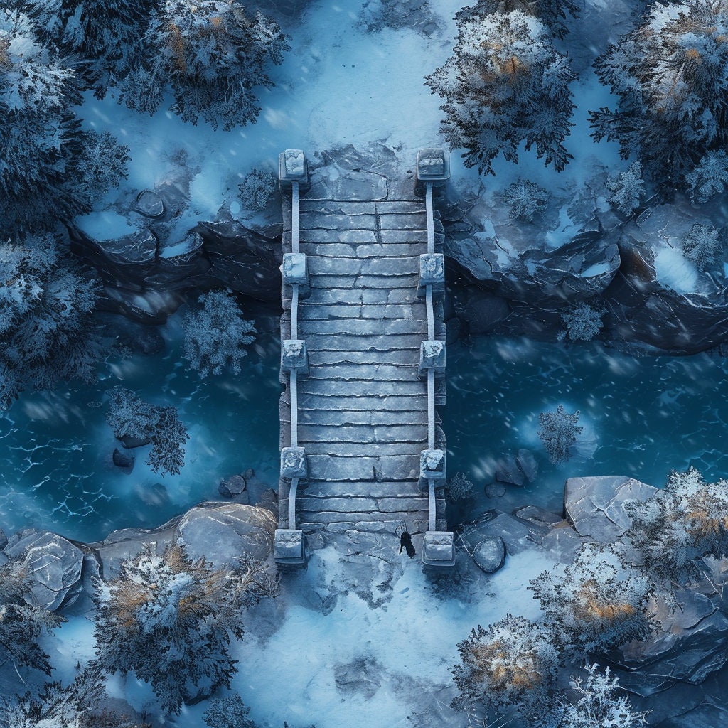 150 Ice-themed RPG Maps Bundle, Dungeons and Dragons, RPG, Iso, High ...