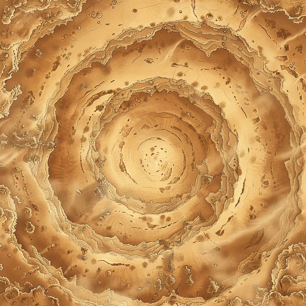 110+ Alien Planets Battle Maps Bundle, Dungeons and Dragons, RPG, Iso ...