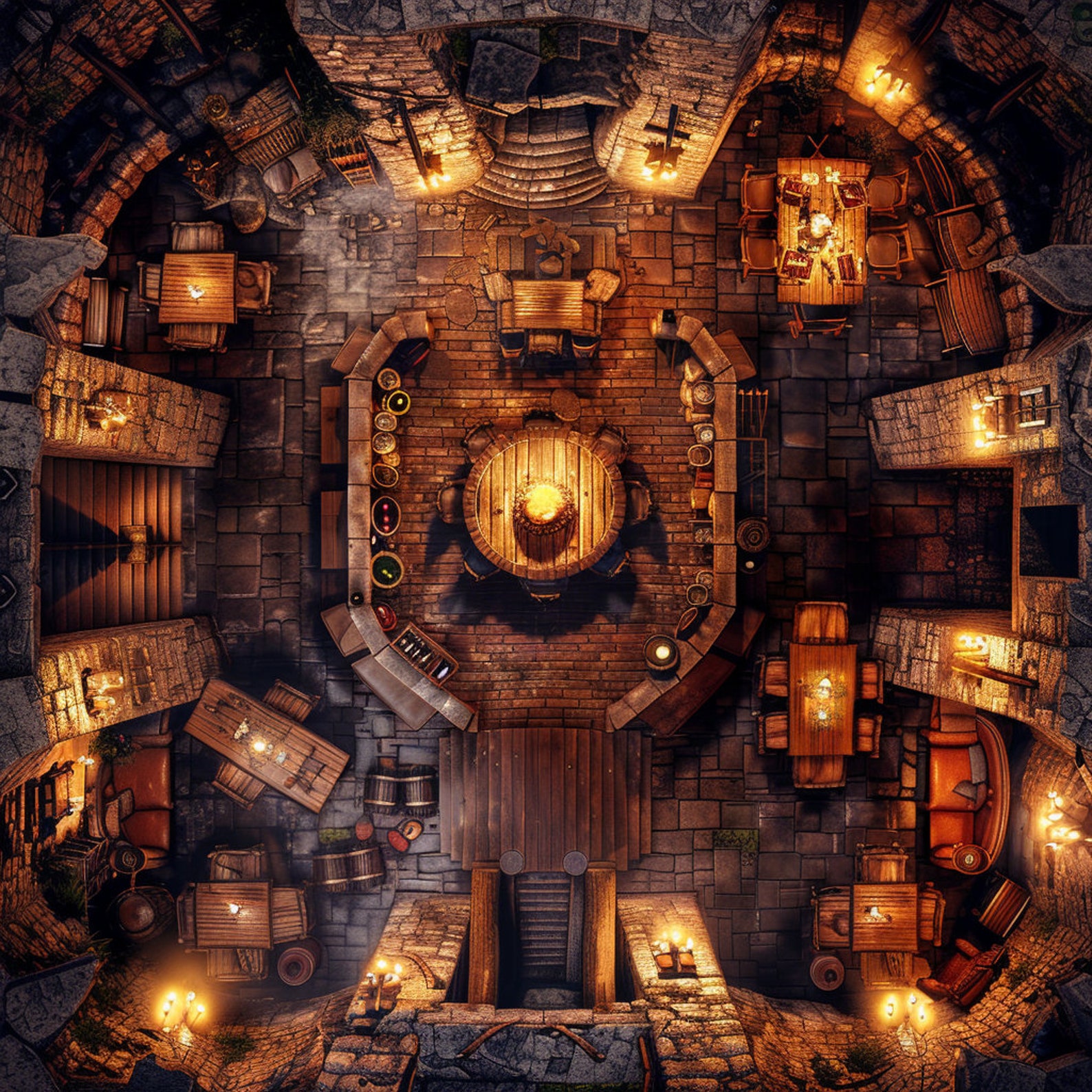 170+ Fantasy Themed RPG Maps Bundle, Dungeons and Dragons, RPG ...