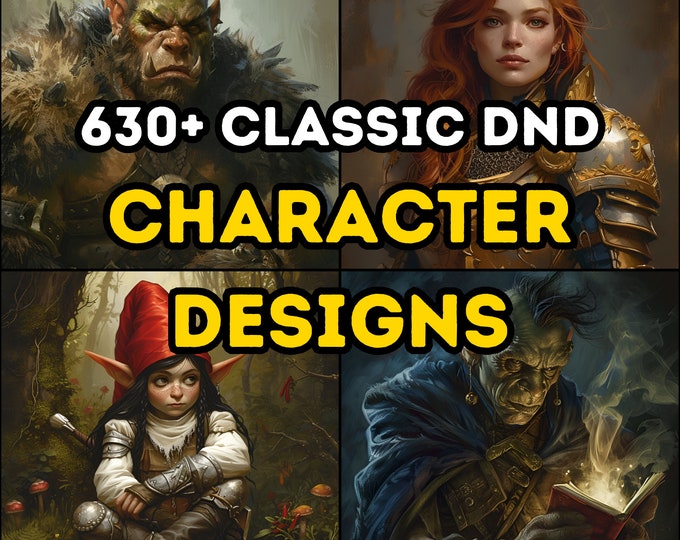 DND OC Character Commission Fantasy, RPG, Sci-fi, Dungeons and Dragons ...