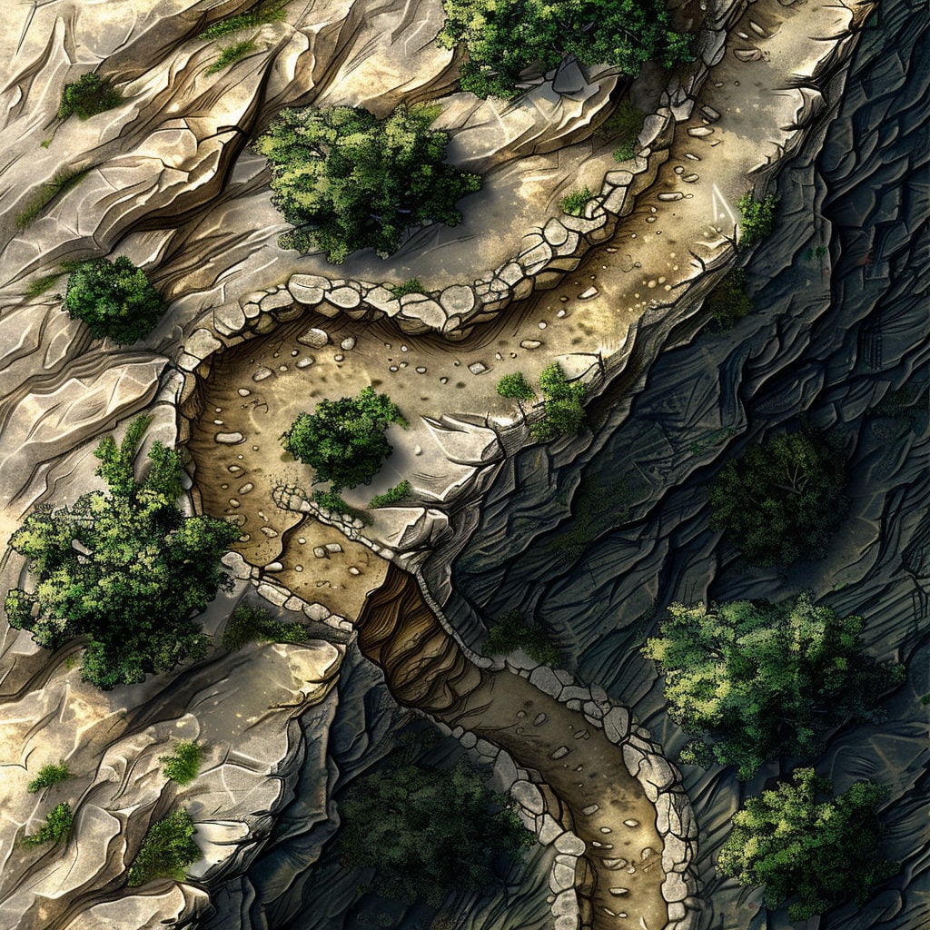180 Roads, Trails and Paths RPG Maps Bundle, Dungeons and Dragons, Iso ...