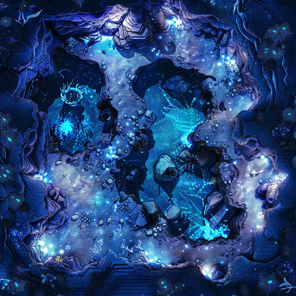 140+ Underwater and Water Themed RPG Maps Bundle, Dungeons and Dragons ...