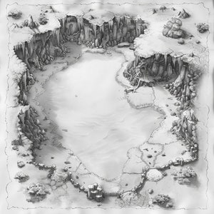 170+ Monochrome Black and White Sketch Style RPG Battlemaps Bundle ...