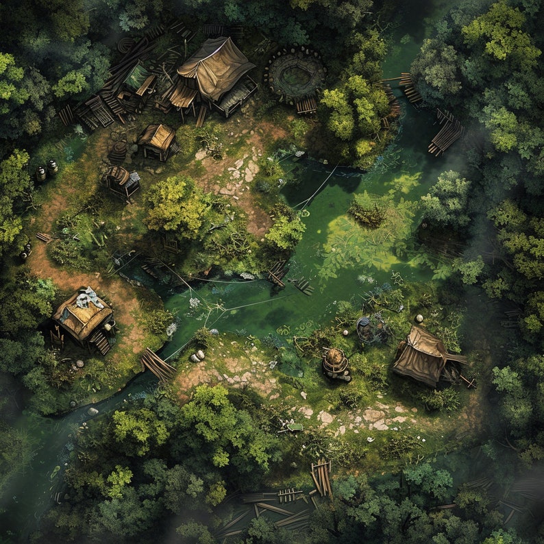 200 Apocalyptic RPG Maps Bundle, Dungeons and Dragons, Role Playing ...