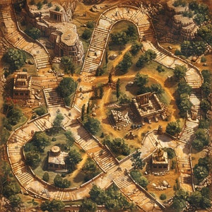 160+ Ancient Greece Themed RPG Maps Bundle, Dungeons and Dragons, RPG ...