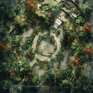 110+ Alien Planets Battle Maps Bundle, Dungeons and Dragons, RPG, Iso ...