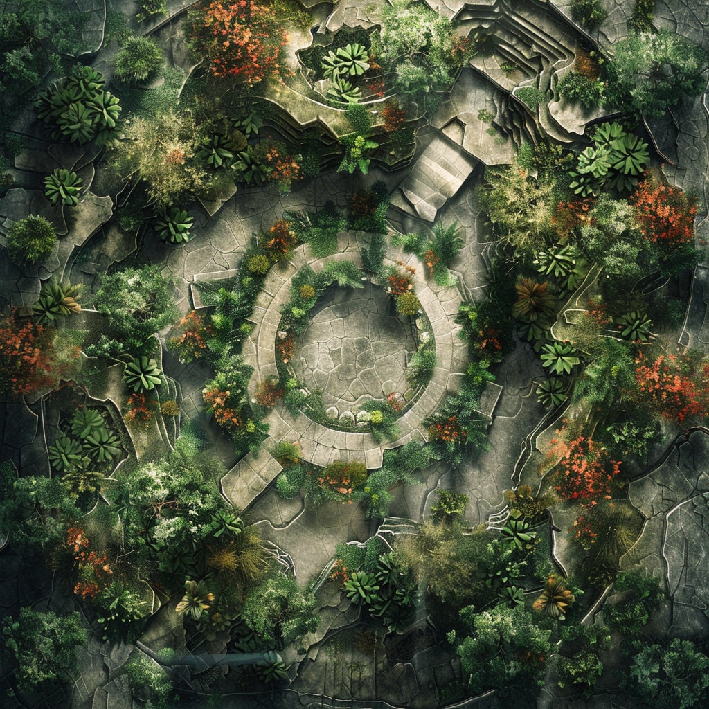 110+ Alien Planets Battle Maps Bundle, Dungeons and Dragons, RPG, Iso ...