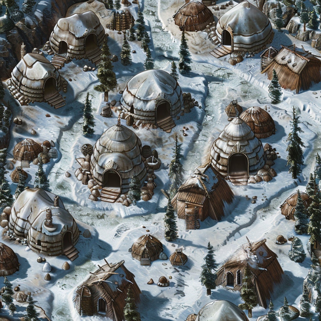 120 Farms and Villages RPG Maps Bundle, Dungeons and Dragons, RPG, Iso ...