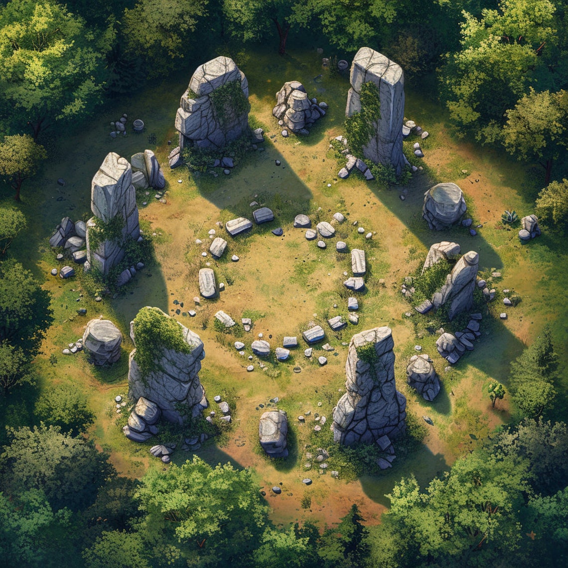 100 Medieval RPG Maps Bundle, Dungeons and Dragons, RPG, Iso, High ...