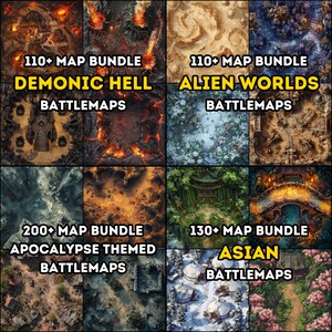 The Ultimate All Shop Battlemap Collection: 8000+ Battlemaps, Dungeons ...