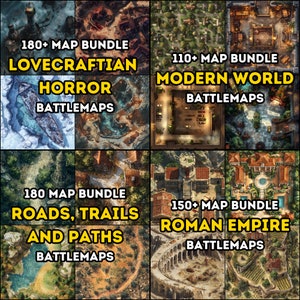 The Ultimate All Shop Battlemap Collection: 8000+ Battlemaps, Dungeons ...