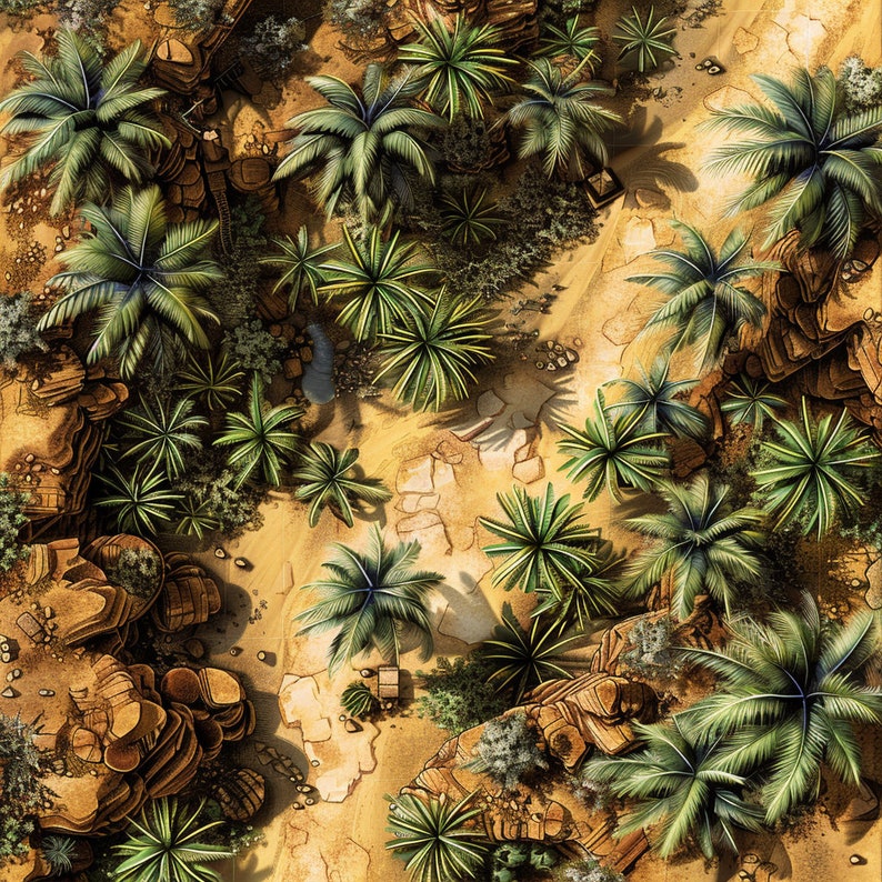 150 Desert Themed RPG Maps Bundle, Dungeons and Dragons, RPG, Iso, High ...