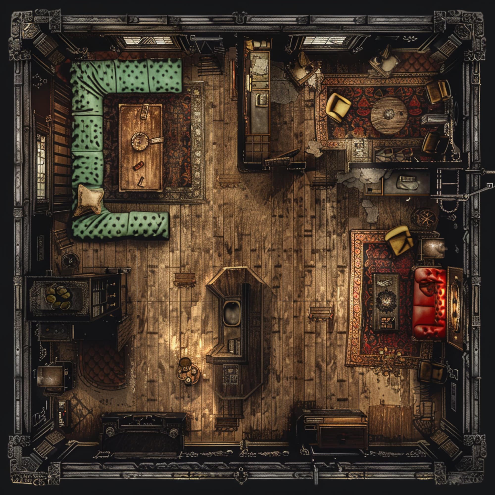 110 Film Noir Detective RPG Maps Bundle, Dnd, Role Playing, High Detail ...