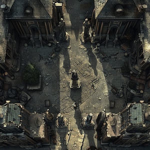 120+ Dark Victorian Battle Maps Bundle, Dungeons and Dragons, RPG, Iso ...