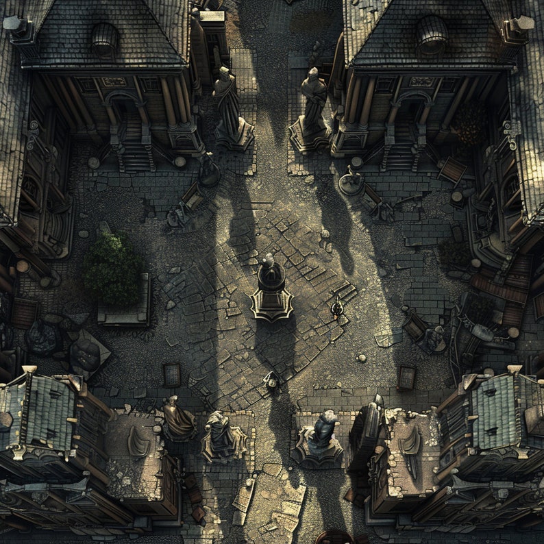 120+ Dark Victorian Battle Maps Bundle, Dungeons and Dragons, RPG, Iso ...