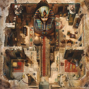 150+ Egypt RPG Maps Bundle, Dungeons and Dragons, RPG, Iso, High Detail ...