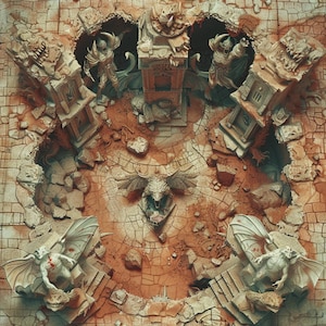 110+ Demonic Hell Maps Bundle, Dungeons and Dragons, Dnd Battlemaps ...