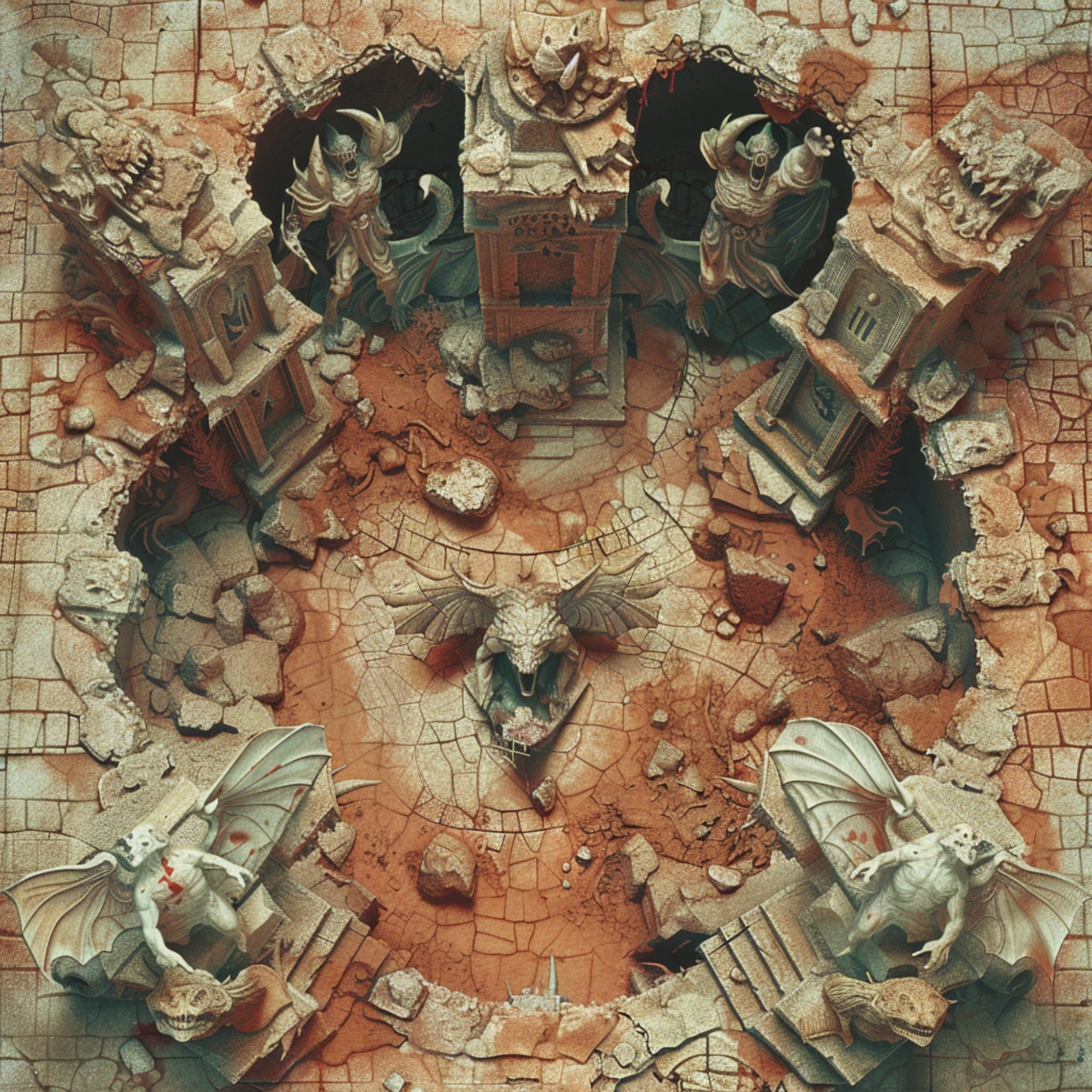 110 Demonic Hell Maps Bundle, Dungeons and Dragons, Dnd Battlemaps, Iso ...